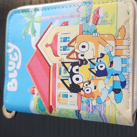 Disney | Bags | Disneys Bluey And Family Inspired Wallet | Poshmark
